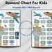 Printable Airplane Reward Chart|behavior/task Chart|toddler Reward ...