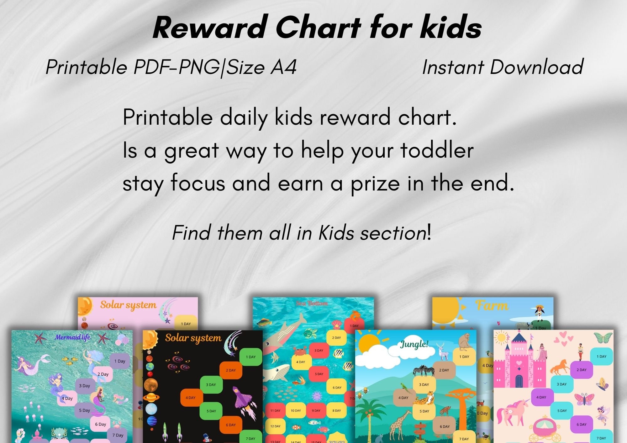 Printable Airplane Reward Chart|behavior/task Chart|toddler Reward ...