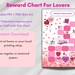 Valentines Reward Chartreward Chart for Adultsvalentines - Etsy