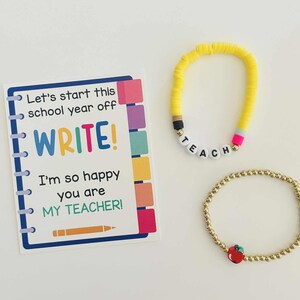 Back to School Teacher Gift Idea; Teacher Gift; First Day Gift Idea ...