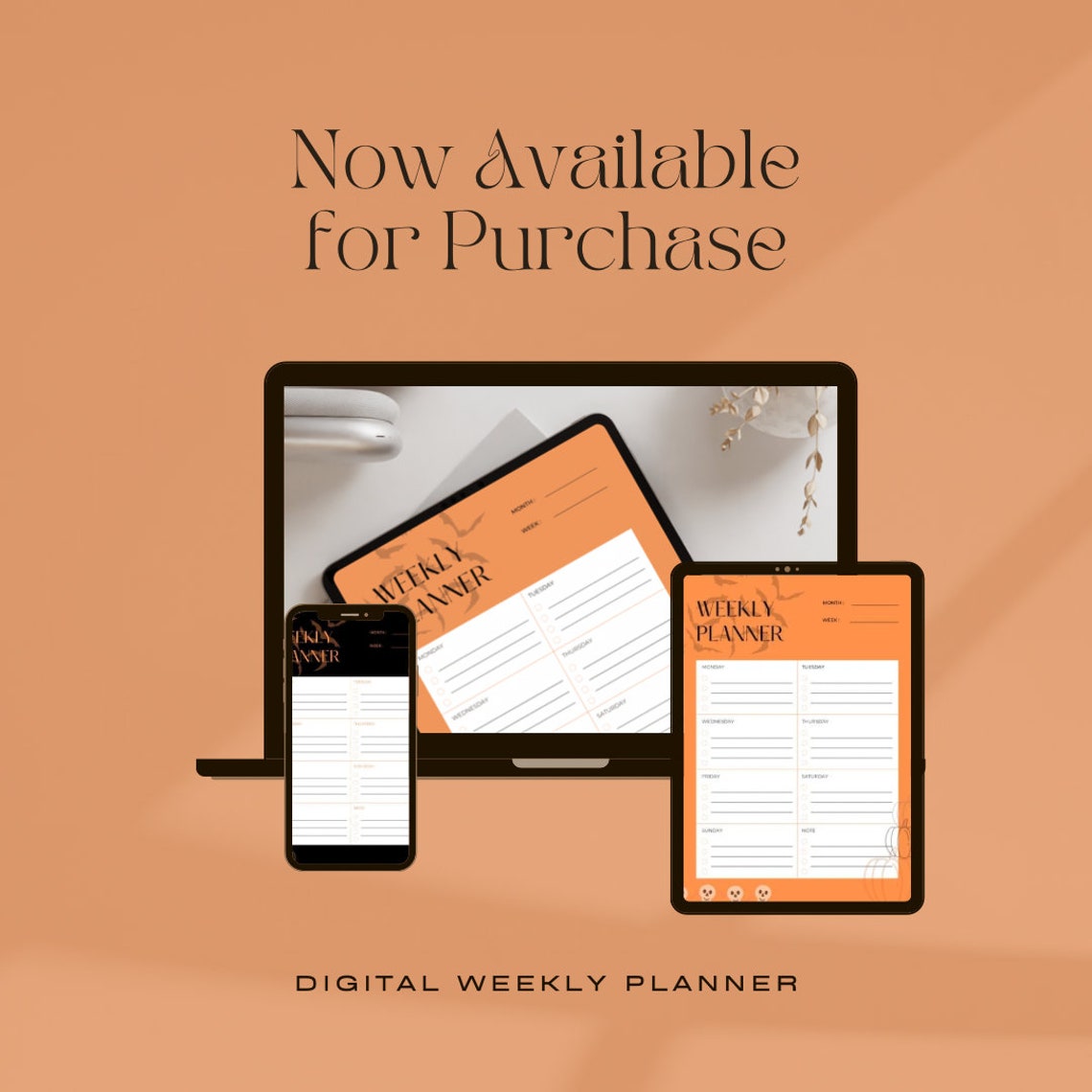 Halloween Planner Printable, Goodnotes Halloween Planner, Halloween ...