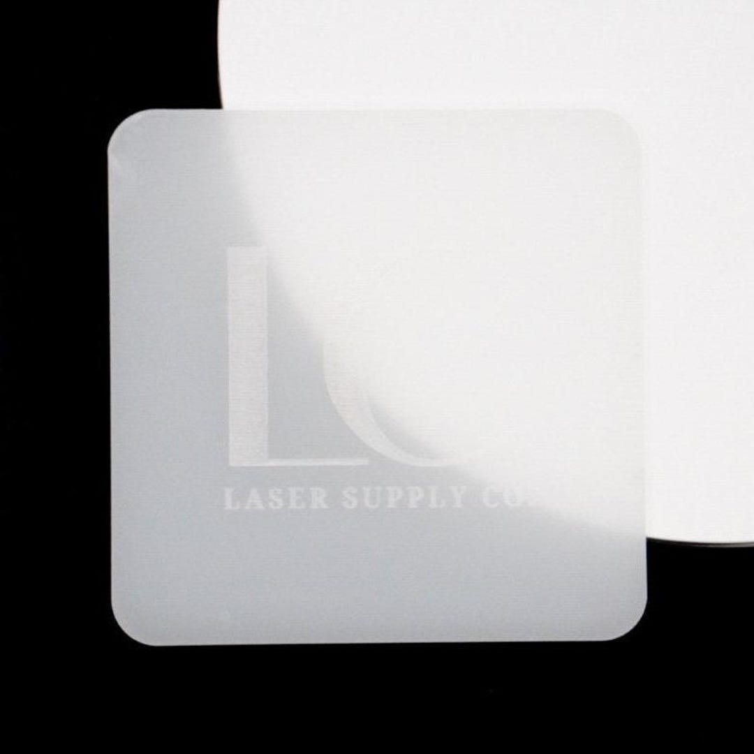Italian Ice Frosted White Cast Acrylic | 3mm Frosted White Tint | CO2 ...