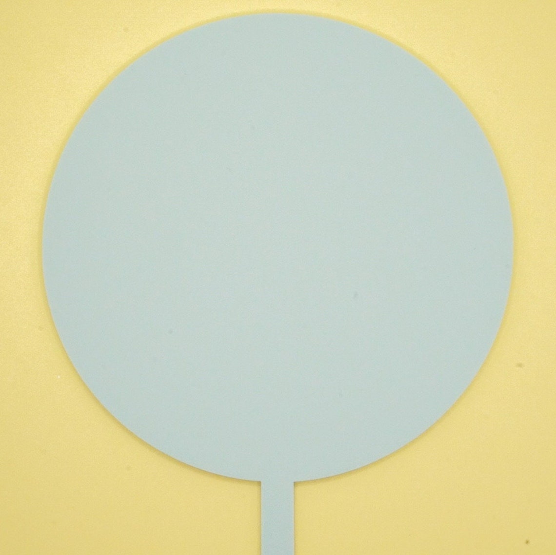 5" Round Cake Toppers (6-pack) | 3mm Thick Acrylic Cake Topper With 5 ...