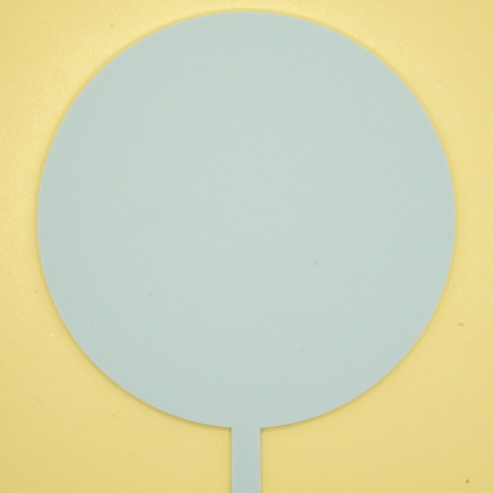 5" Round Cake Toppers (6-pack) | 3mm Thick Acrylic Cake Topper With 5 ...