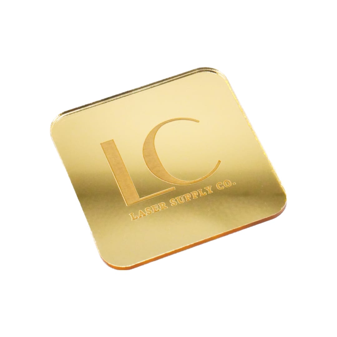 Mirrored Gold Acrylic Sheet Gold Blank Acrylic Sheet Acrylic for Laser ...