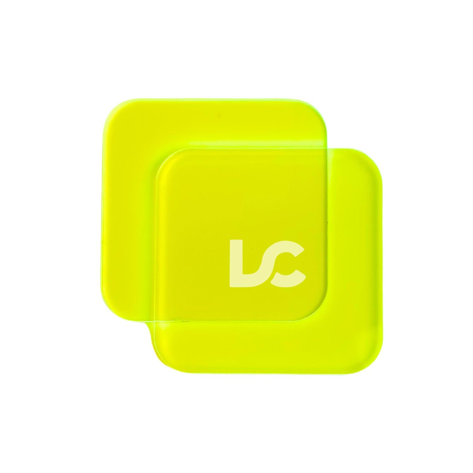 Neon Yellow Tinted Clear Cast Acrylic | 3mm Fluorescent Yellow Tint ...