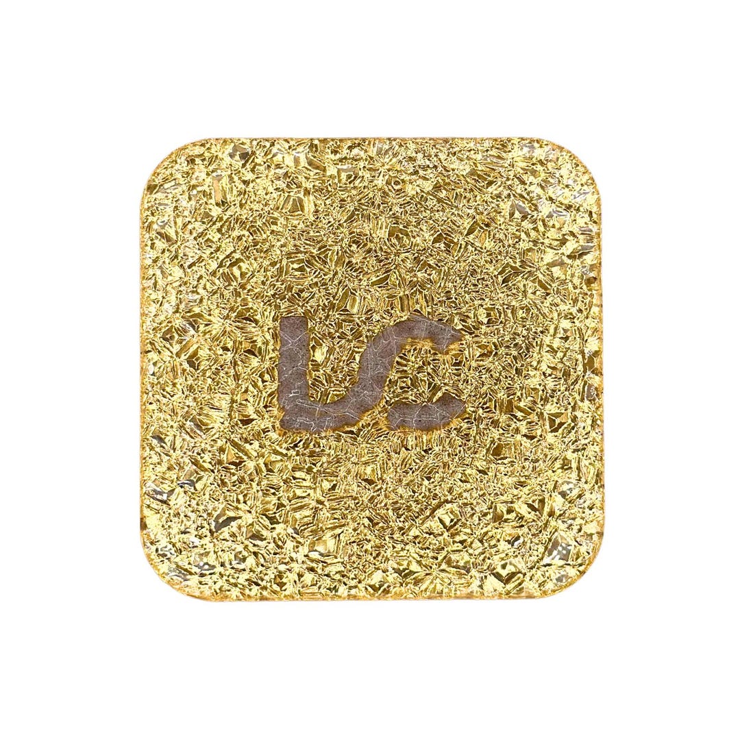 Gold Pebble Cast Acrylic | 3mm Metallic Gold Crinkle Texture | CO2 ...