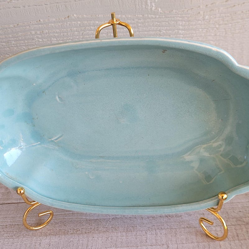 Turquoise Console Bowl - Etsy