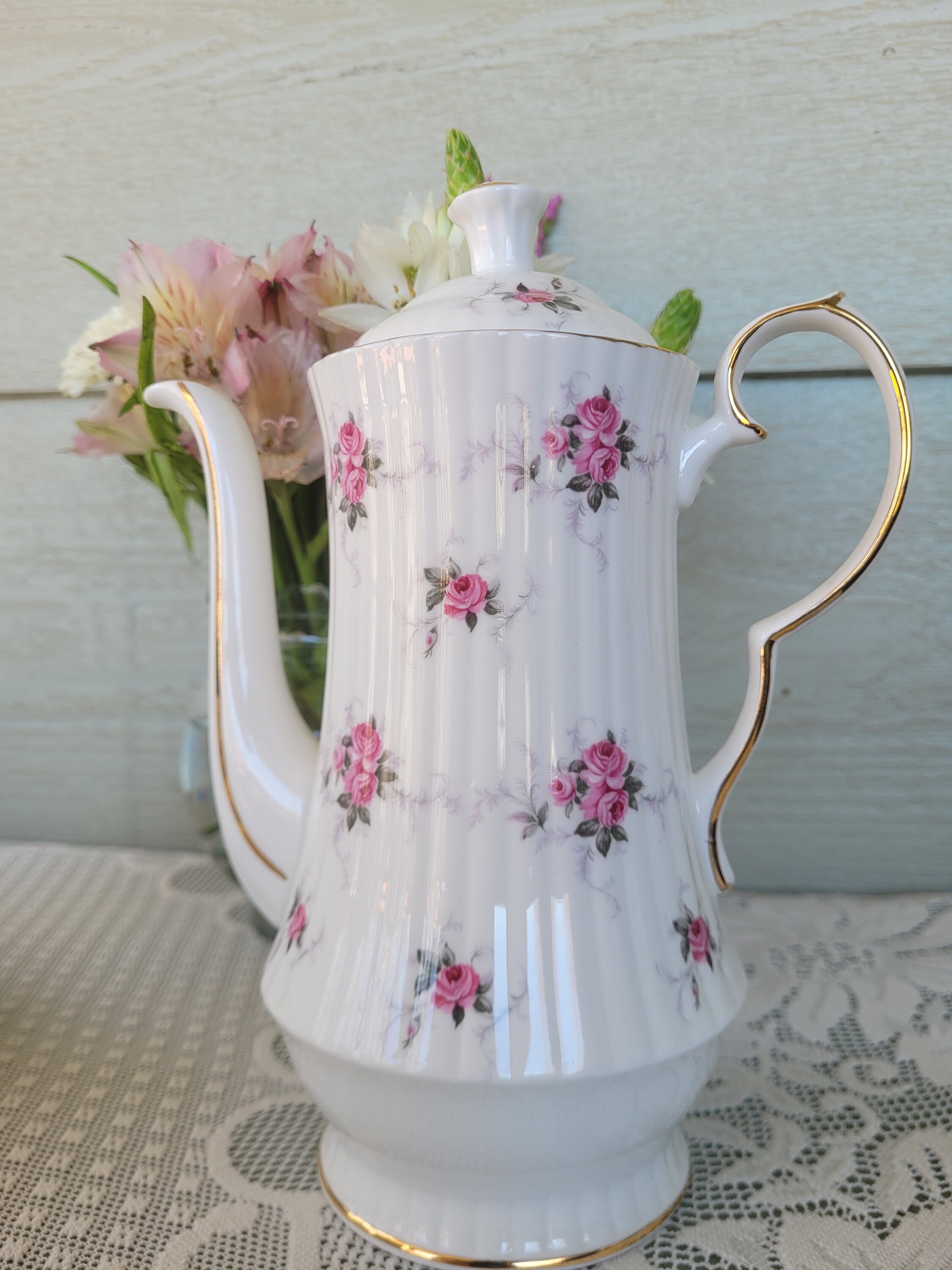 Vintage Princess House Coffee/tea Service for Six in the Lovely Windsor ...