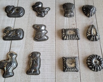 Set of 6 Vintage Candy Molds - Etsy