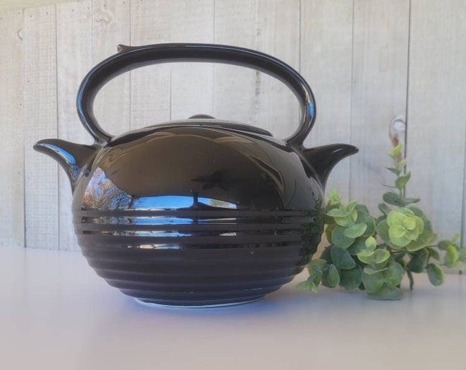 Art Deco Style Teapot-sleek Design-hall Double Sided/twin Spout by ...