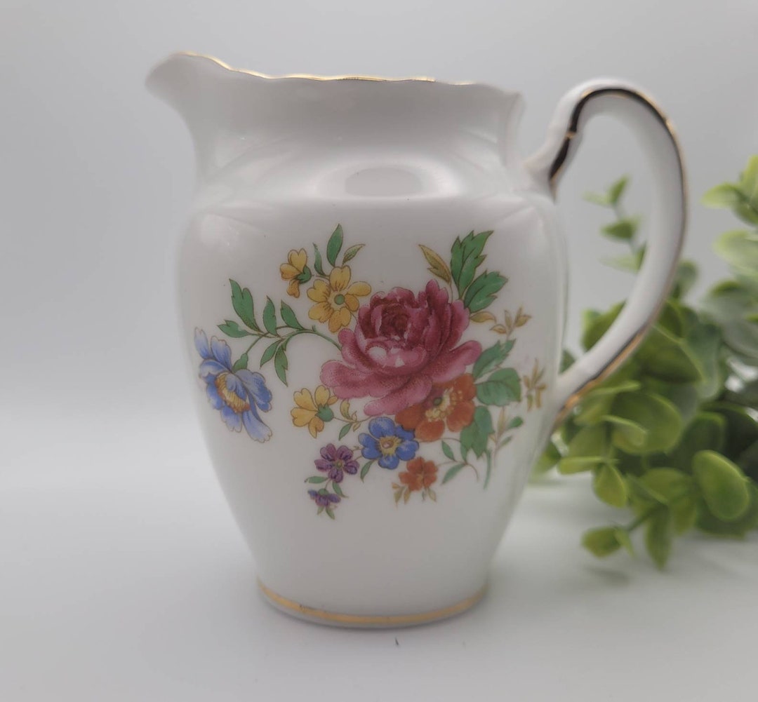 Fine Bone China Creamer Made in England by Tuscan - Etsy