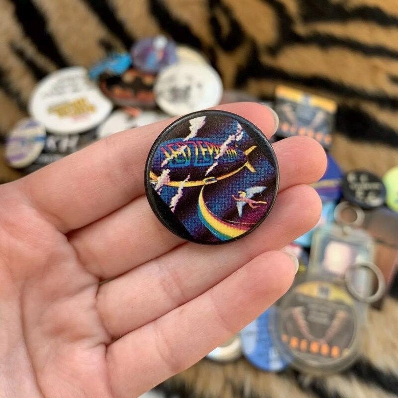 Led Zeppelin Pin - Etsy