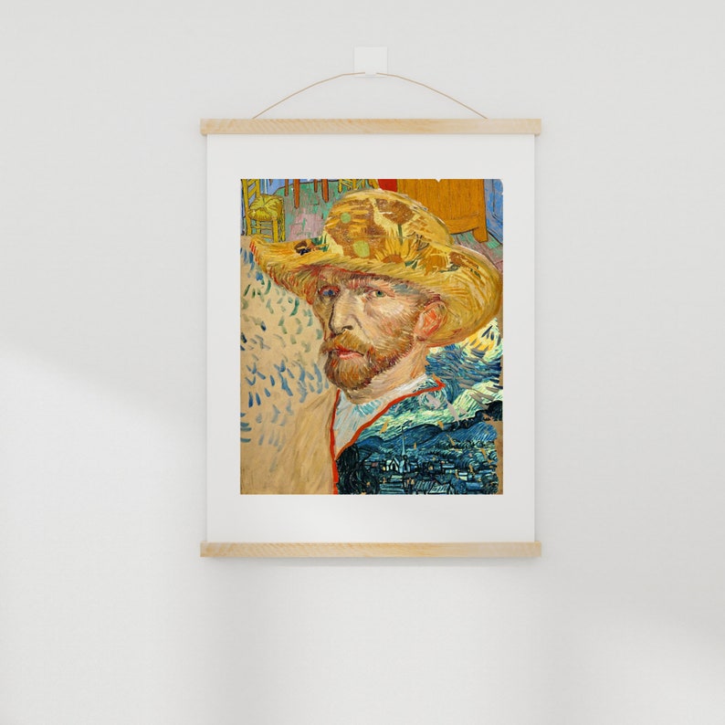 Vincent Van Gogh Collage Printable Art JPG - Etsy Australia