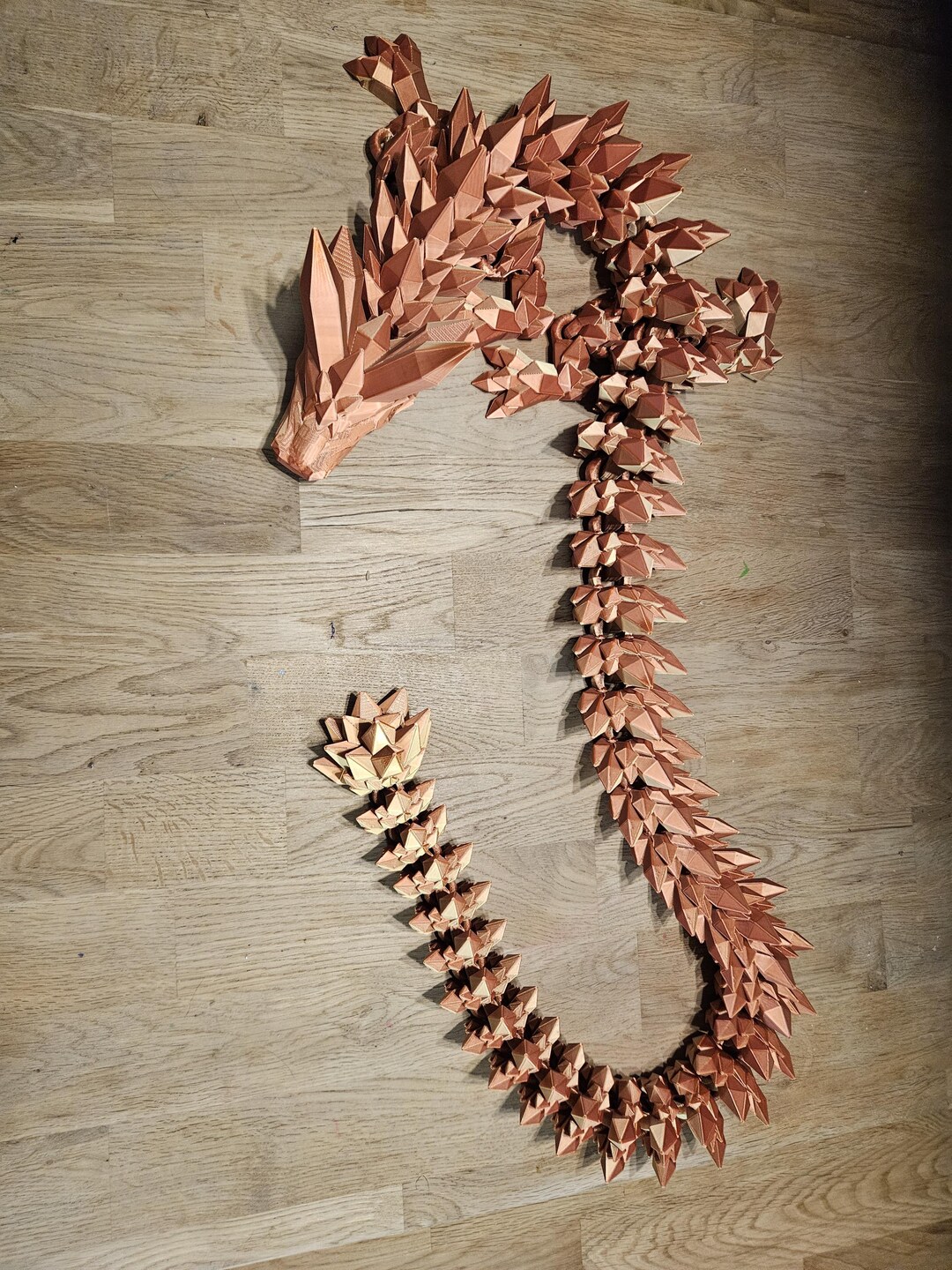 3d Printed Crystal Mega Dragon - Etsy