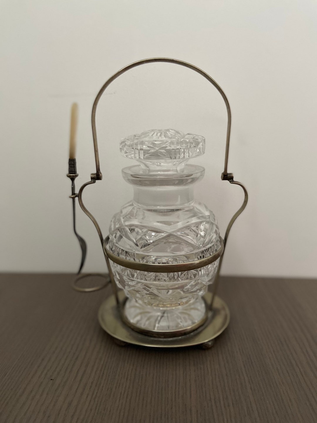 Vintage Pickle Jar With Matching Fork - Etsy