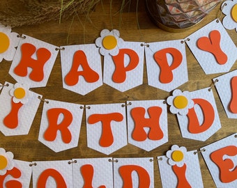 70s PARTY GARLAND 70s Party Banner 70s Birthday Banner 70s - Etsy