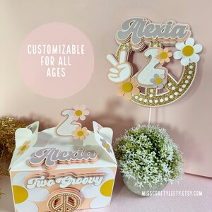 Groovy Treat Boxes Groovy Party Favors Boho Party Decorations Groovy ...