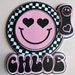 Smiley Cake Topper | Checkered Cake Decorations | Rad Cake Toppers ...