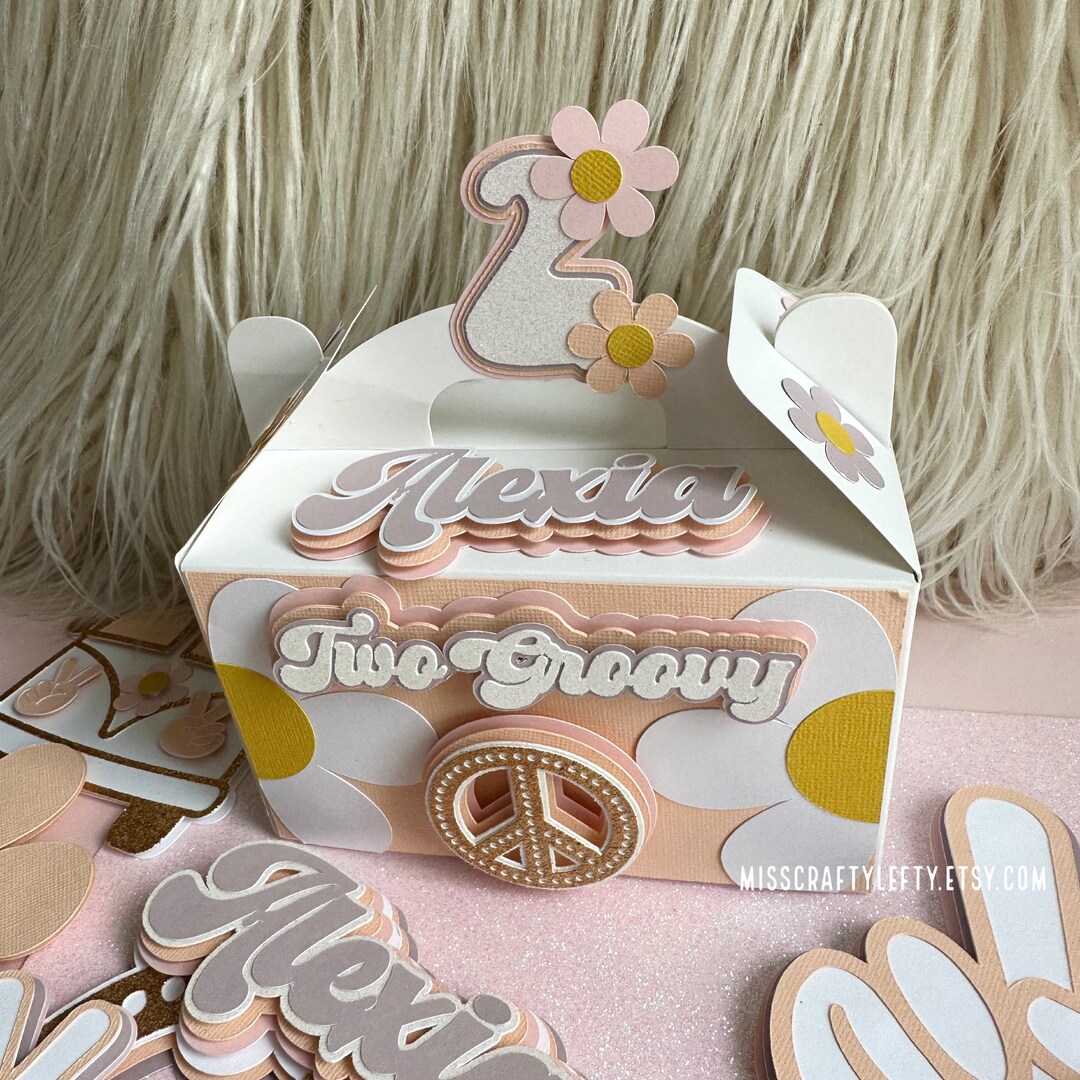 Groovy Treat Boxes Groovy Party Favors Boho Party Decorations Groovy ...