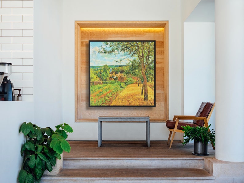 Large FINE ART Painting 36x36 Framed CANVAS Print - Etsy