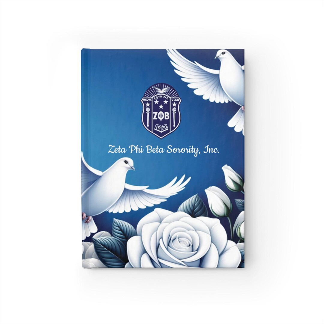Zeta Phi Beta Sorority, Inc Gifts Paraphernalia Journal - Ruled Line - Etsy