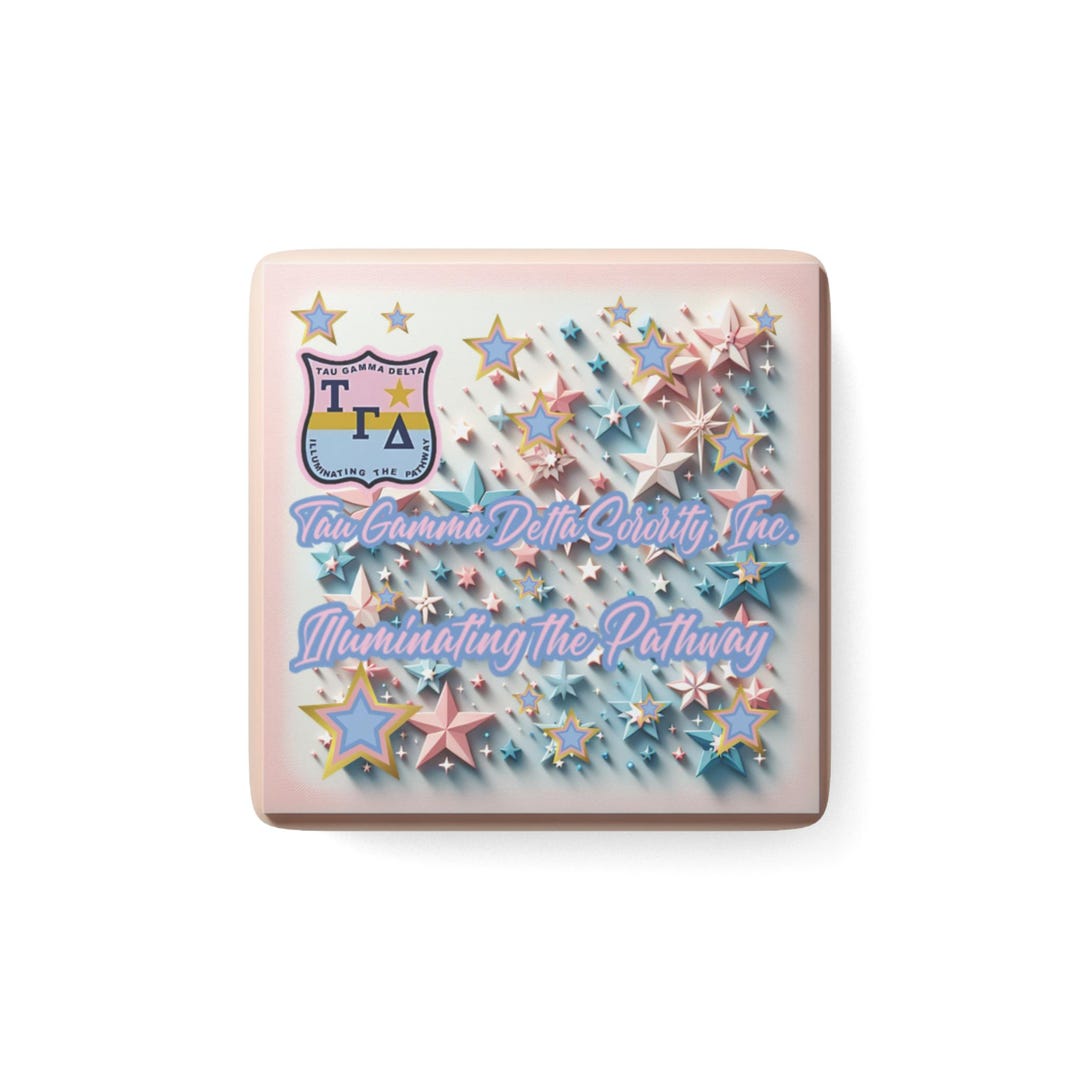 Tau Gamma Delta Sorority Star Magnet | Sorority Gift, Sorority ...