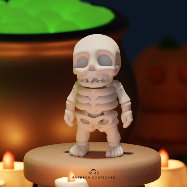 3d Printed Skeleton - Etsy