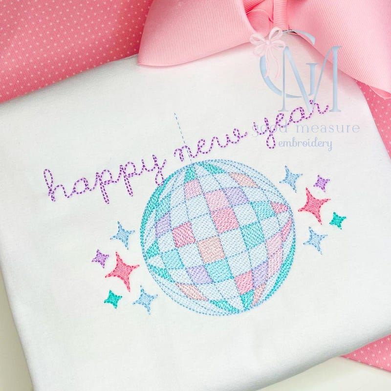 New Year Embroidery - Etsy