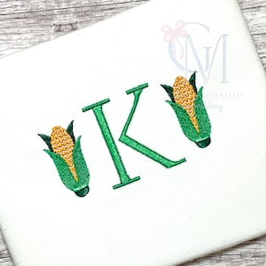 Mini Fill Corn Cob Embroidery Design - Etsy