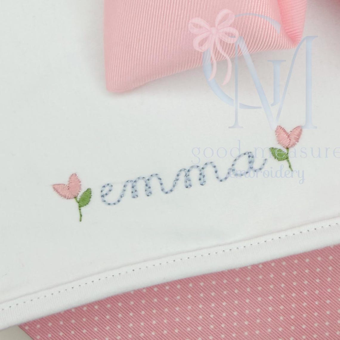 Tiny Single Rose Machine Embroidery Design - Etsy