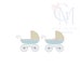 Mini Fill Baby Carriage Embroidery Design - Etsy