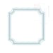 Elegant Square Frame Crest Machine Embroidery Design - Etsy