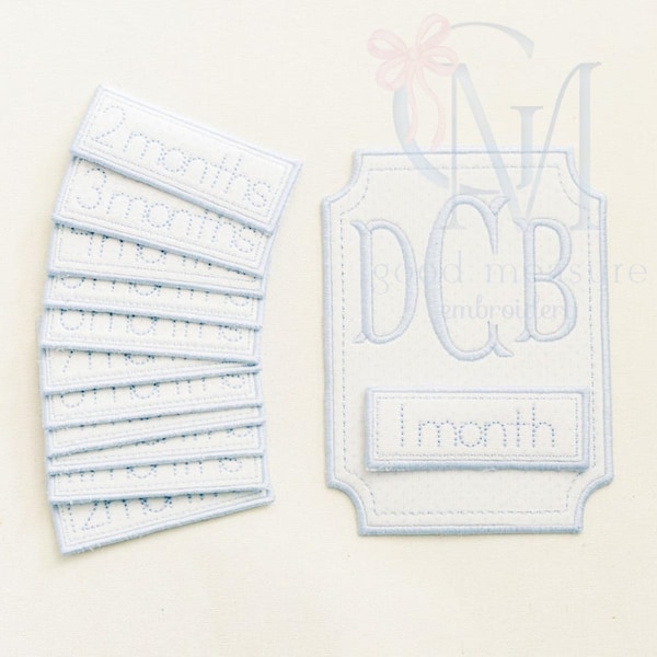 Month Milestones Card - Etsy UK