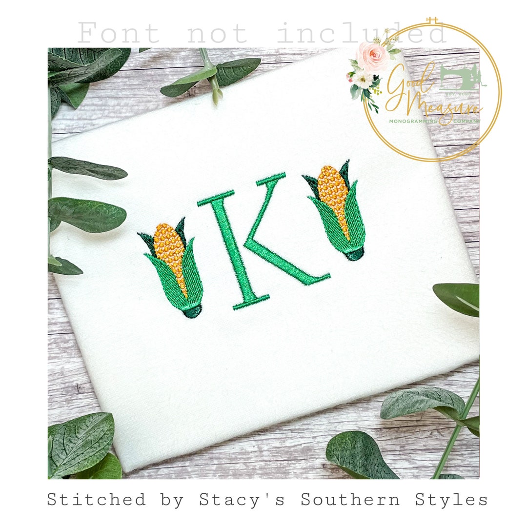 Mini Fill Corn Cob Embroidery Design - Etsy