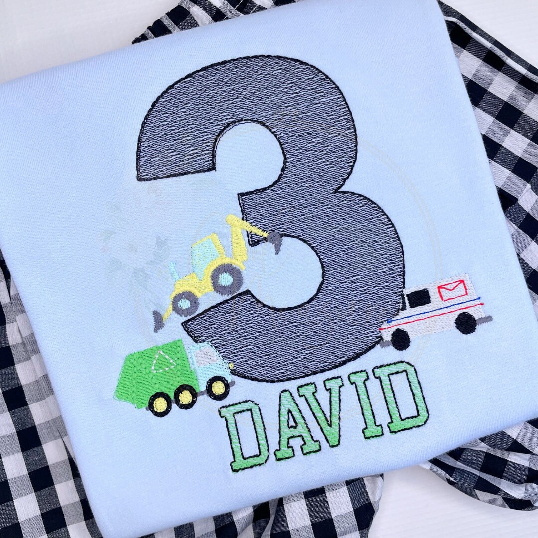 Large Sketch Numbers Birthday New Years Machine Embroidery Design - Etsy