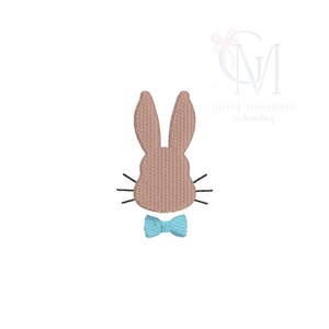Mini Fill Easter Bunny Boy Machine Embroidery Design - Etsy
