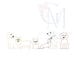 Vintage Stitch Puppy Line up Machine Embroidery Design - Etsy