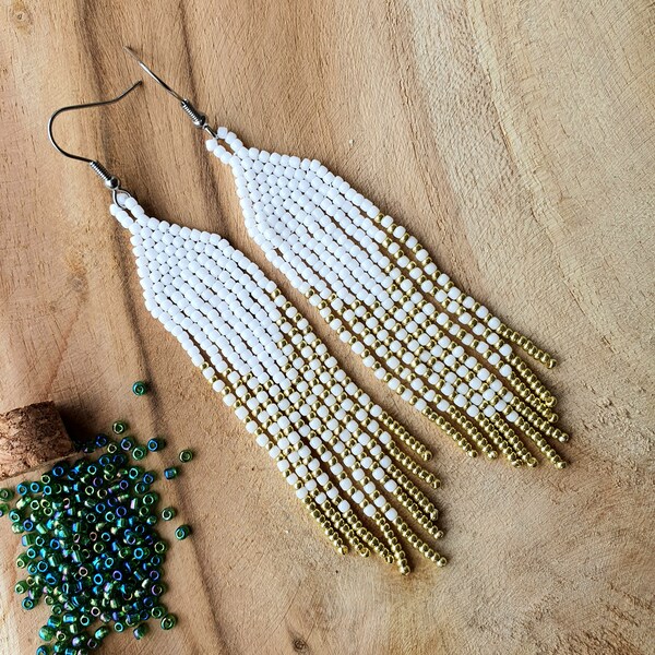 Seed Bead Earring - Etsy