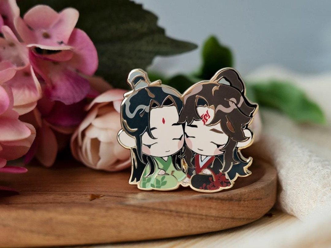 Bingqiu - Chibi Enamel Pin - Etsy