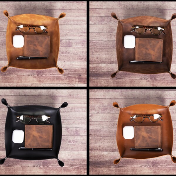 Leather Valet - Etsy