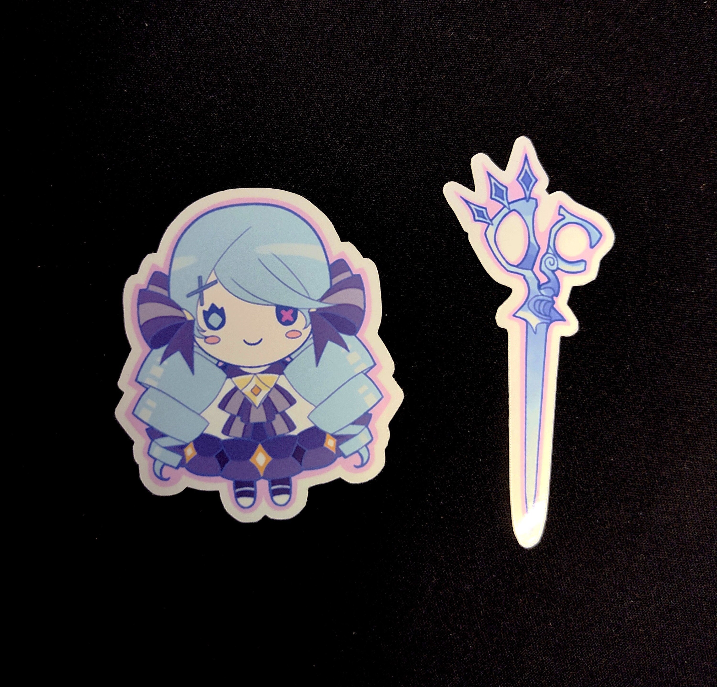 Gwen Themed Stickers Set Lol Inspired Stickers - Etsy