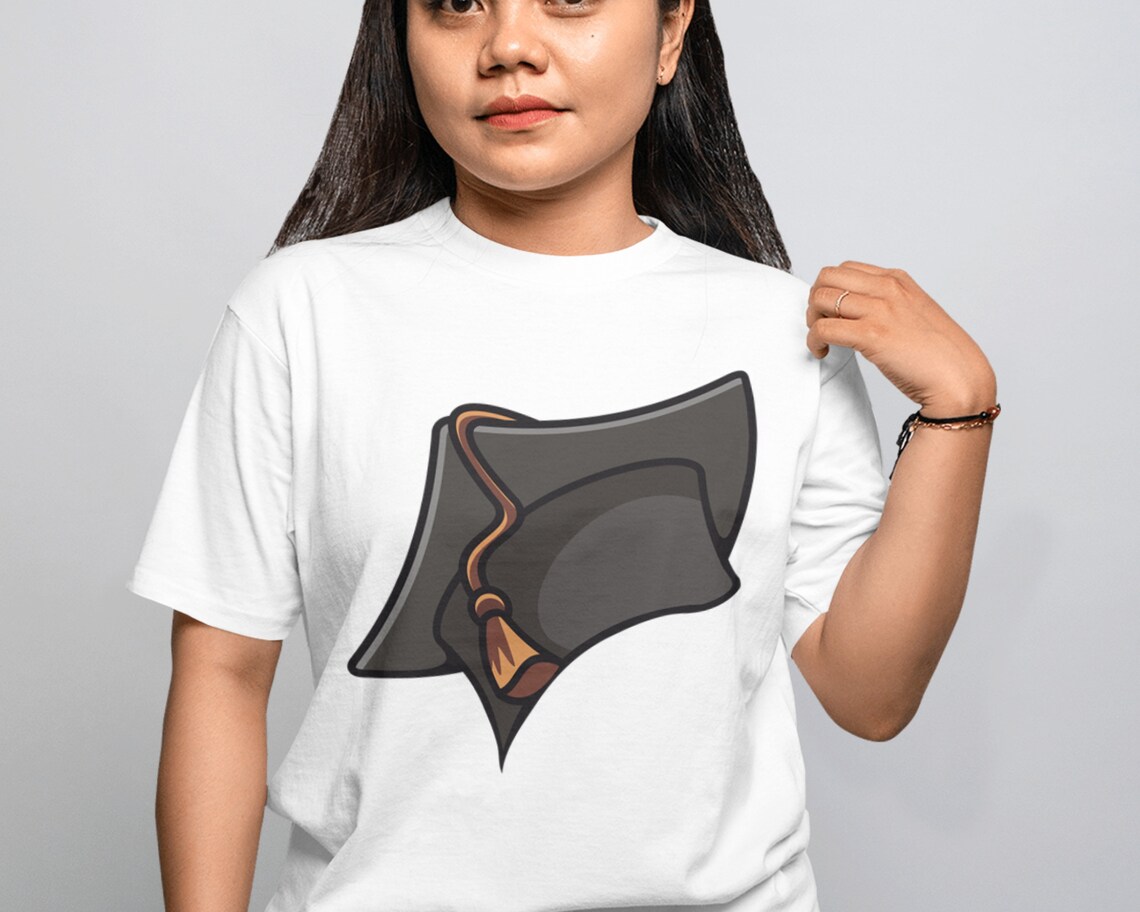 Graduation Hat SVG PNG DXF, Graduation Hat Svg, High School and College ...