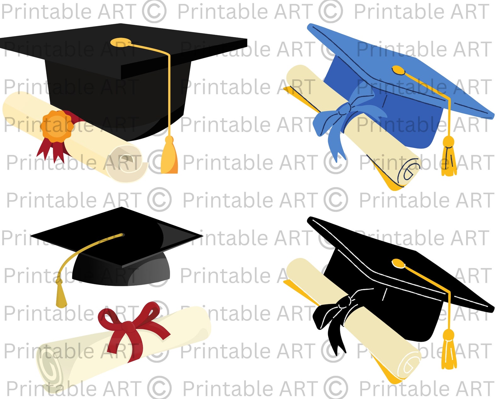 Graduation Hat SVG PNG DXF, Graduation Hat Svg, High School and College ...