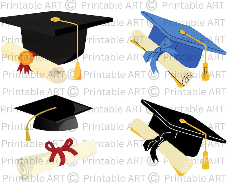 Graduation Hat SVG PNG DXF, Graduation Hat Svg, High School and College ...