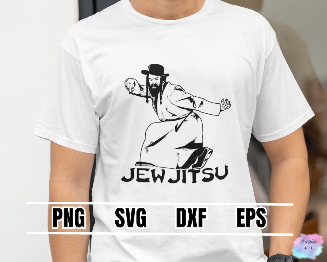 I Know Jew Jitsu for Jewish Jiu Jitsu SVG PNG DXF, I Do Jew Jitsu Svg ...