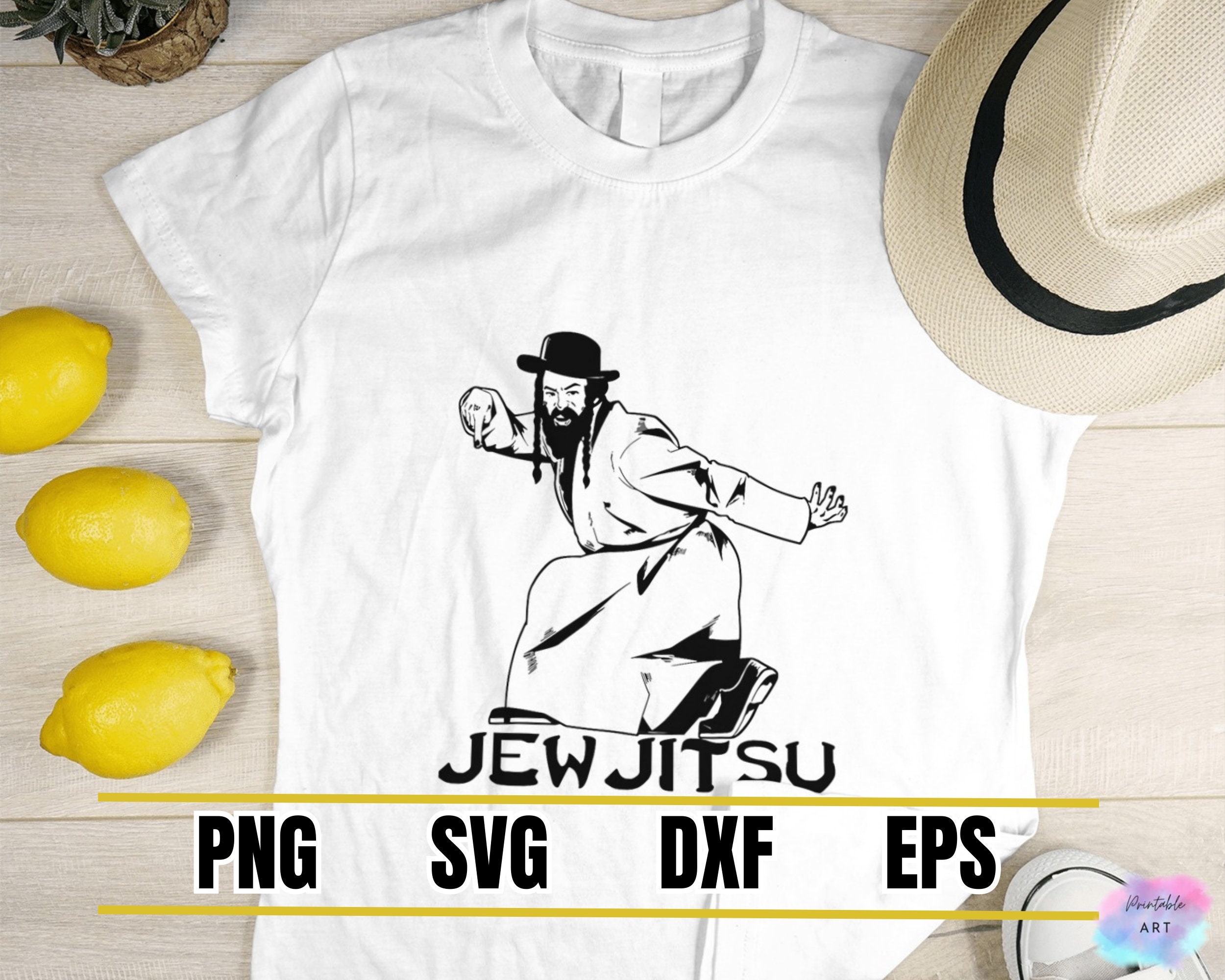 I Know Jew Jitsu for Jewish Jiu Jitsu SVG PNG DXF, I Do Jew Jitsu Svg ...