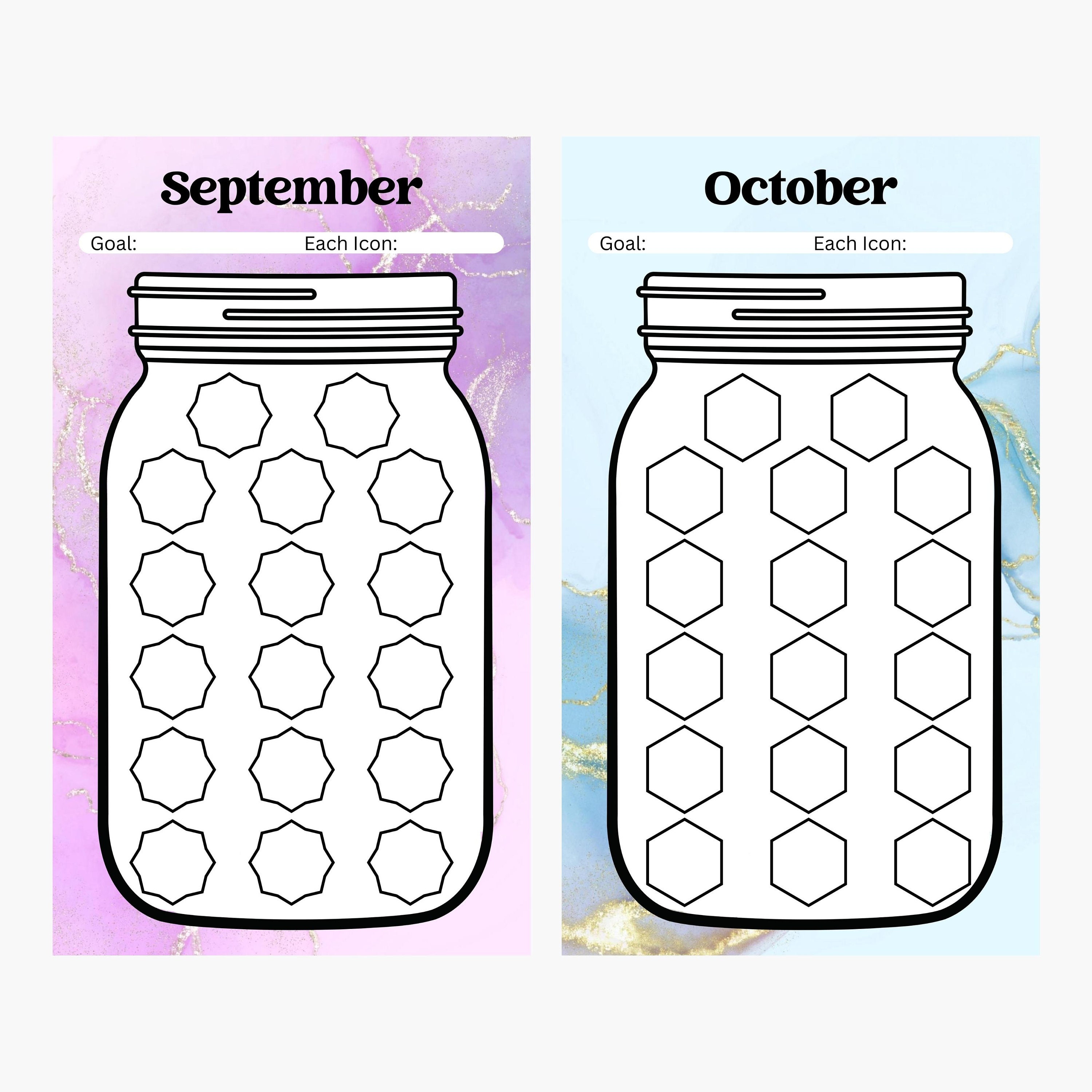 12 Monthly Savings Challenge Bundle | Mini Savings Challenge Bundle ...