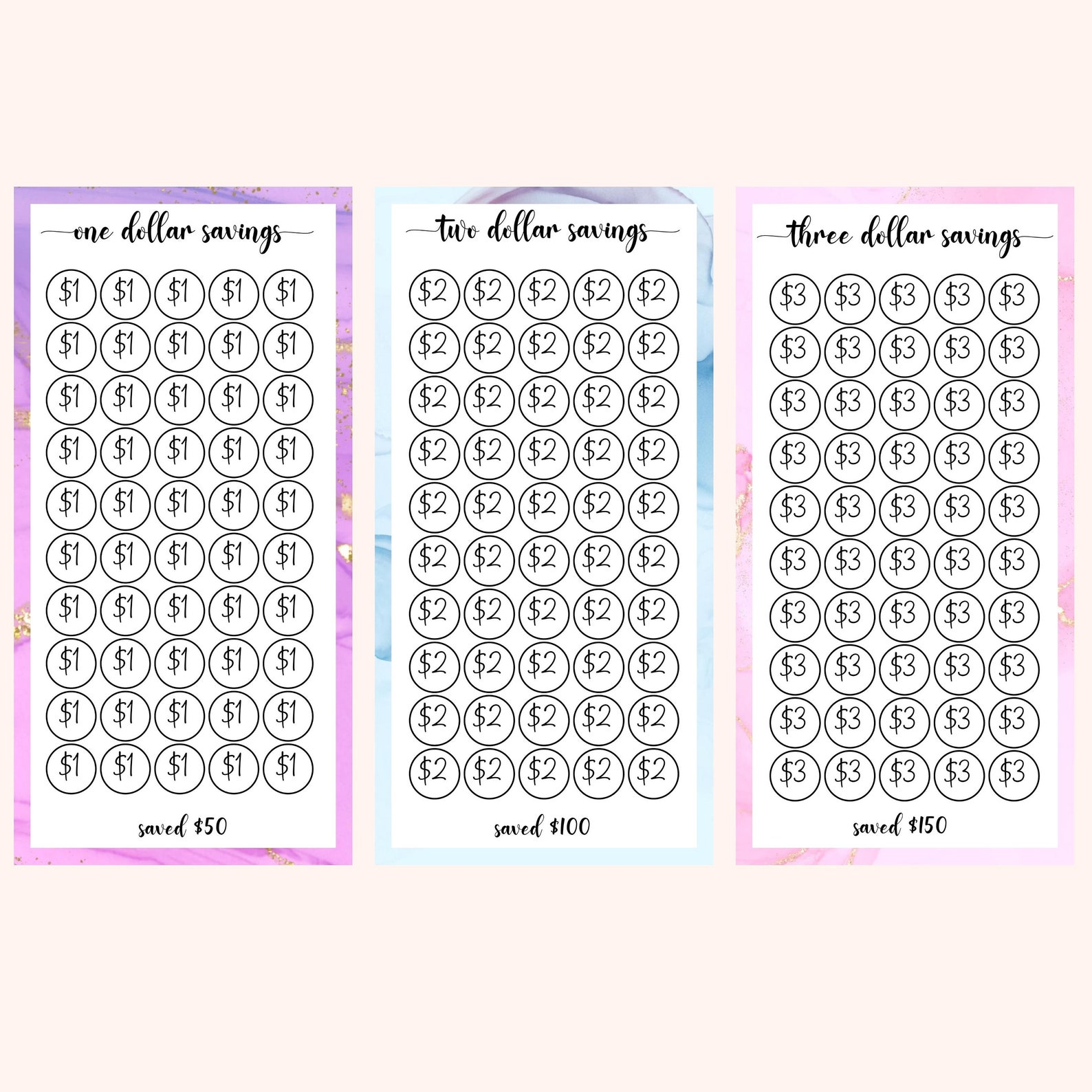 Printable A6 Savings Challenge A6 Money Challenge A6 Budget Binder A6 ...