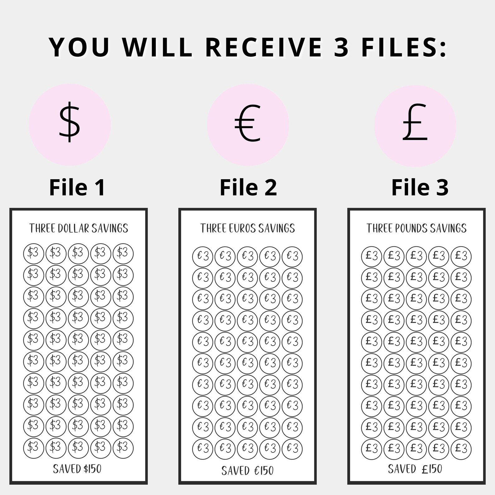 Printable Savings Challenge Bundle A6 Savings Challenge Cash Budget ...
